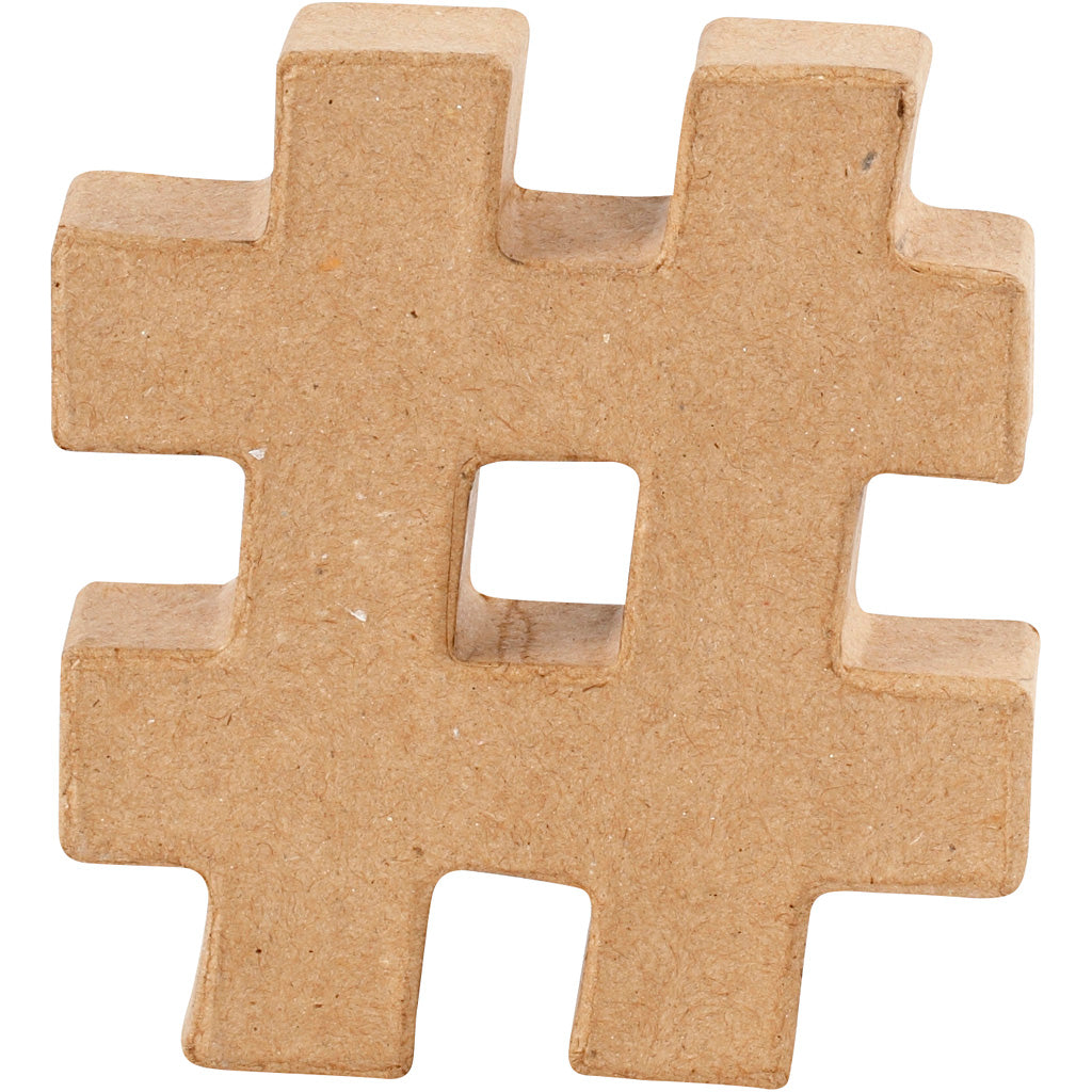 Symbol - papier-mâché - 10cm or 20cm high