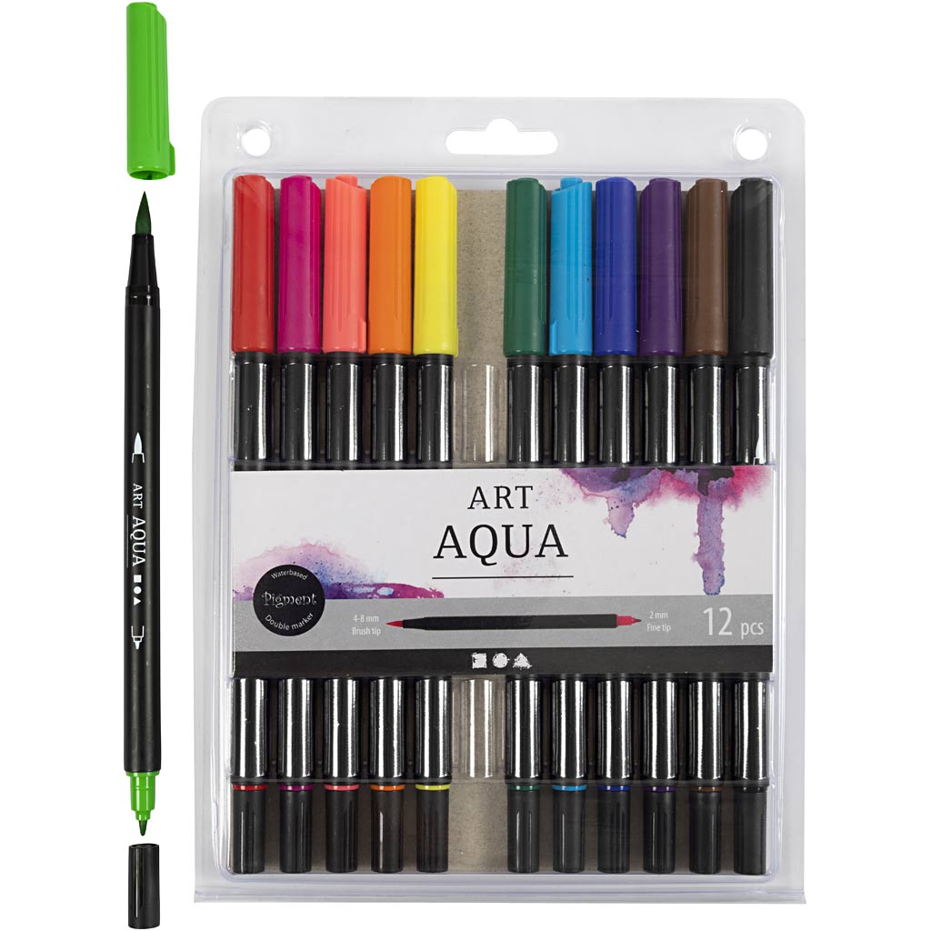 Watercolor marker